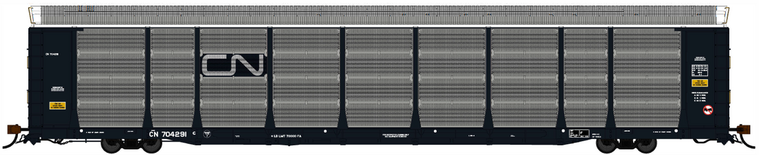 89' Tri-Level Autorack