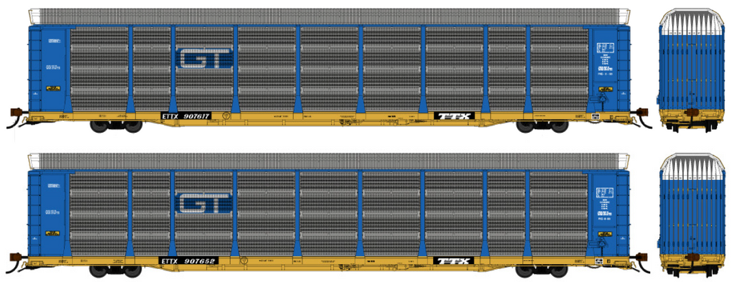 89' Tri-Level Autorack