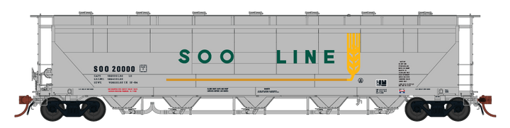 PD5000 Covered Hopper
